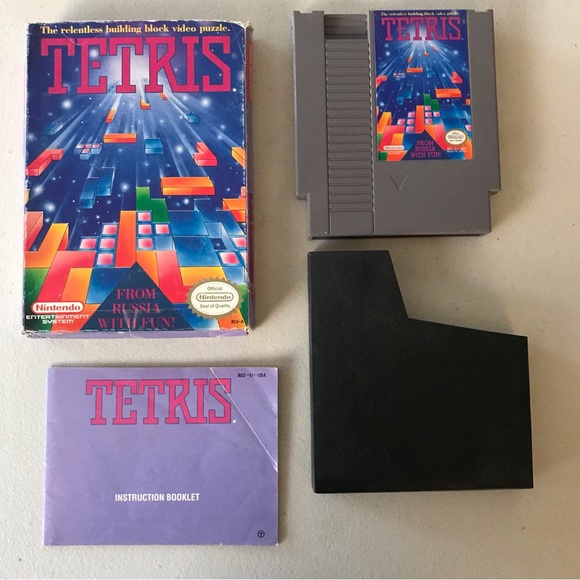 Nintendo | Video Games & Consoles | Tetris Nintendo Nes Game | Poshmark